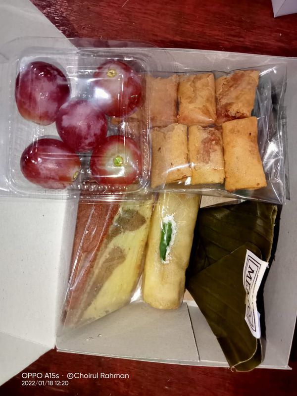 SNACK BOX RAPAT - PAKET 1