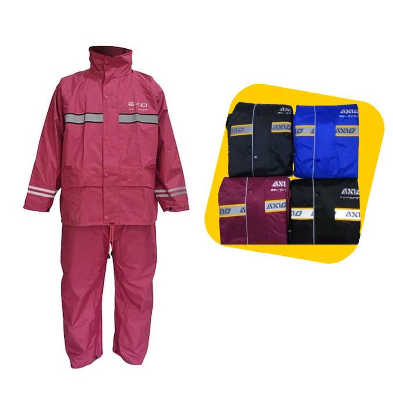 JAS HUJAN AXIO - Maroon - XL