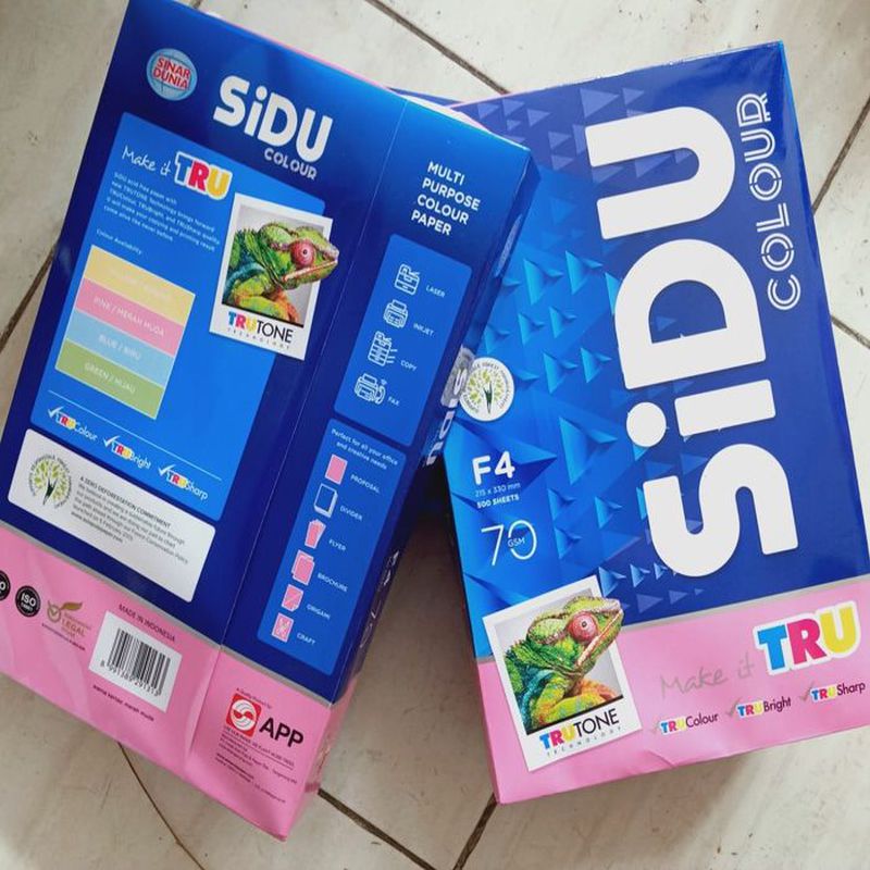 Kertas HVS F4 Warna - Merah