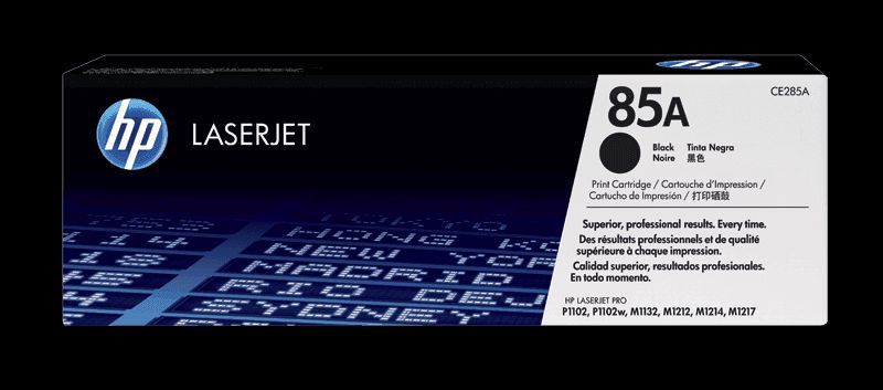 HP 85A Black Original LaserJet Toner Cartridge