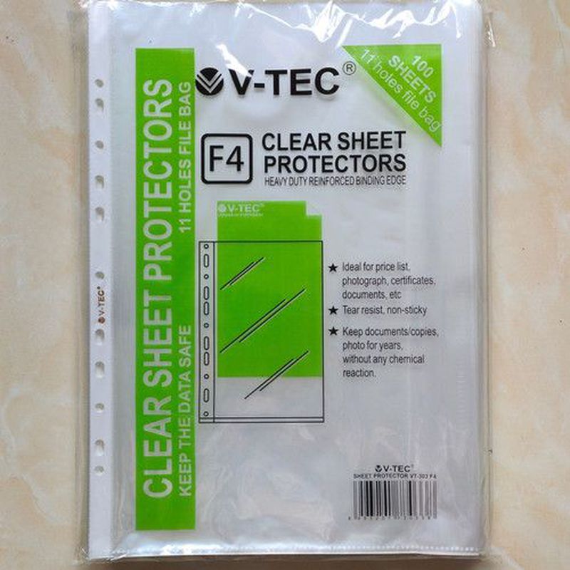 Vtec Sheet Protector F4