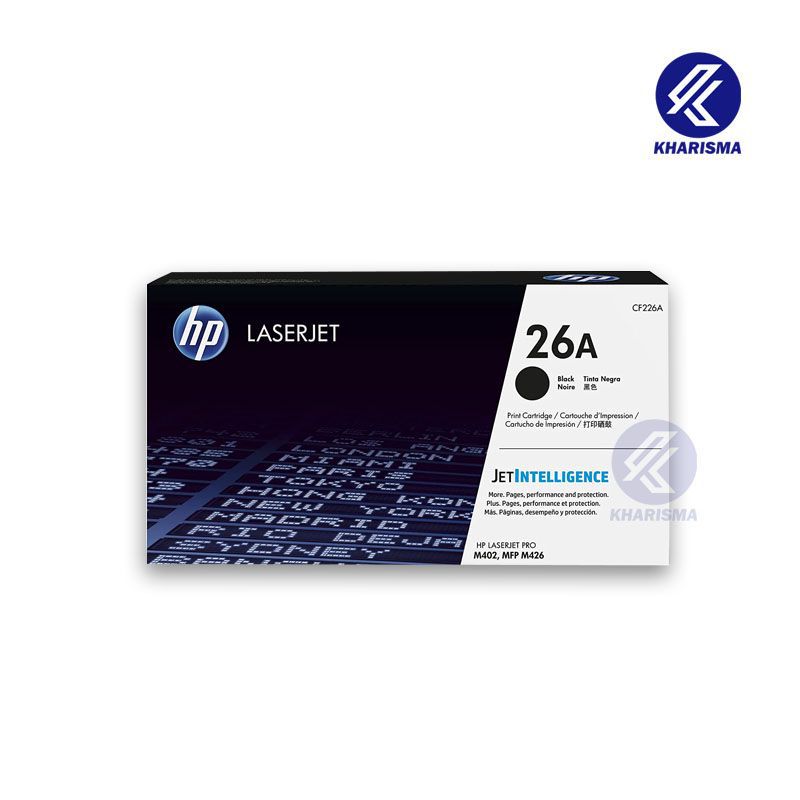 HP Toner Laserjet 26A Black CF226A Original Laser Jet Hitam