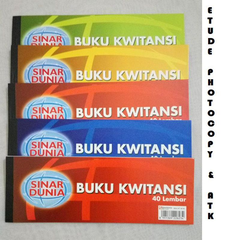 Kwitansi Sedang Sidu Isi 40 Lembar