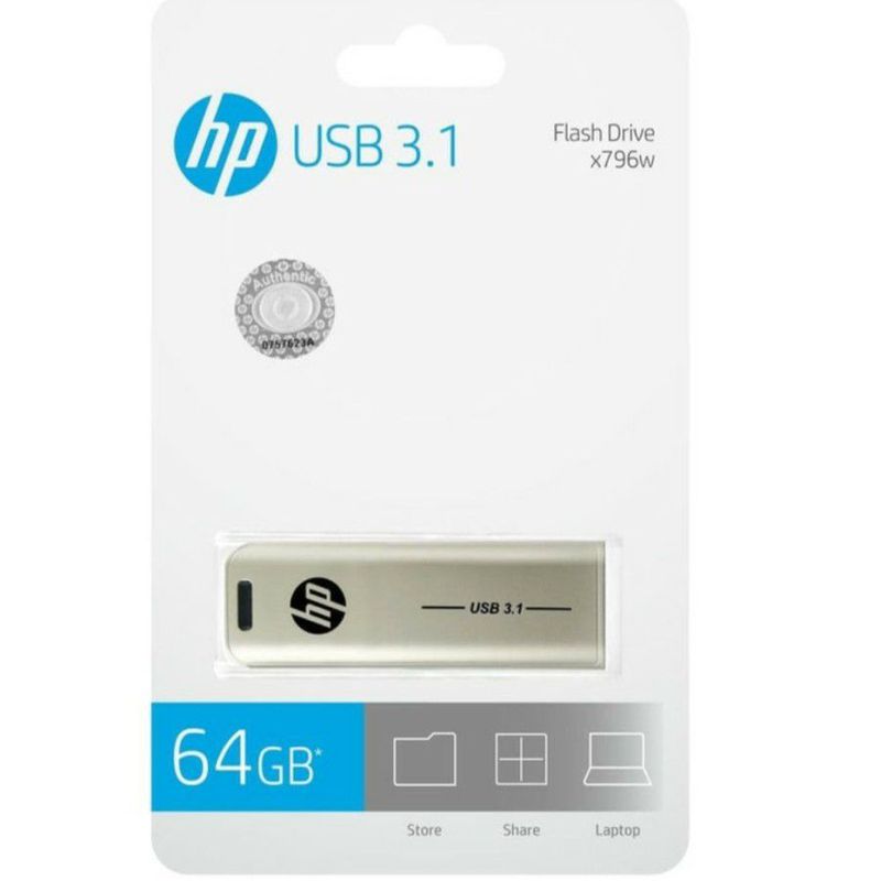 Flashdisk HP USB 3.1 x796 64 GB