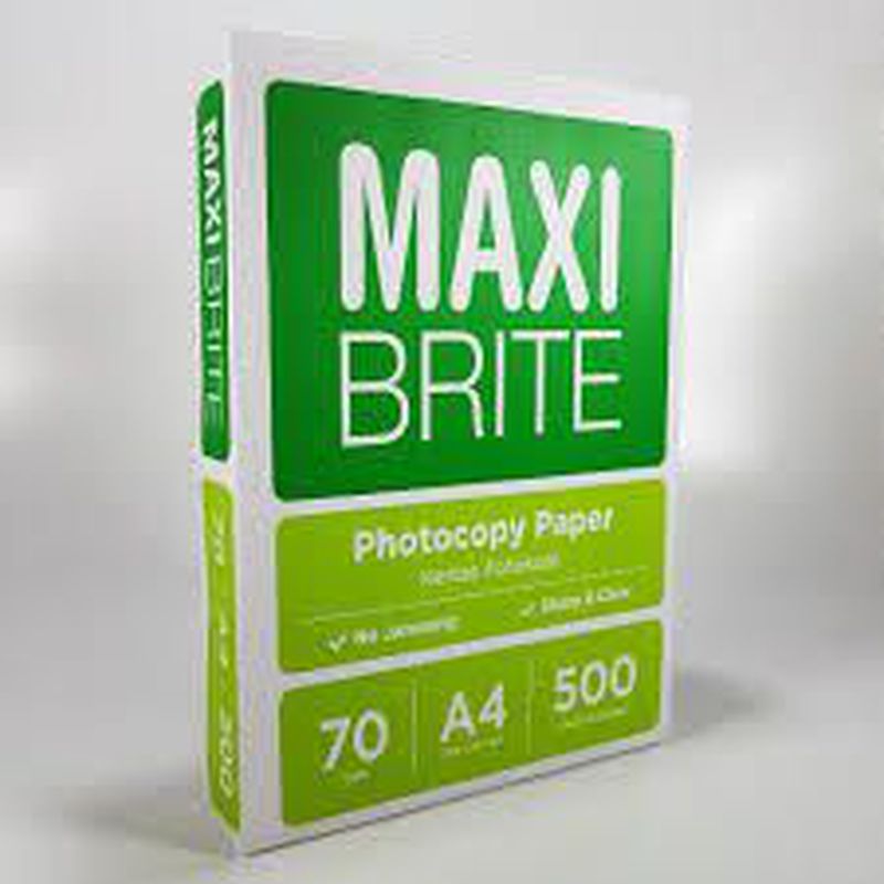 KERTAS A4 MAXI BRITE 70 GRAM