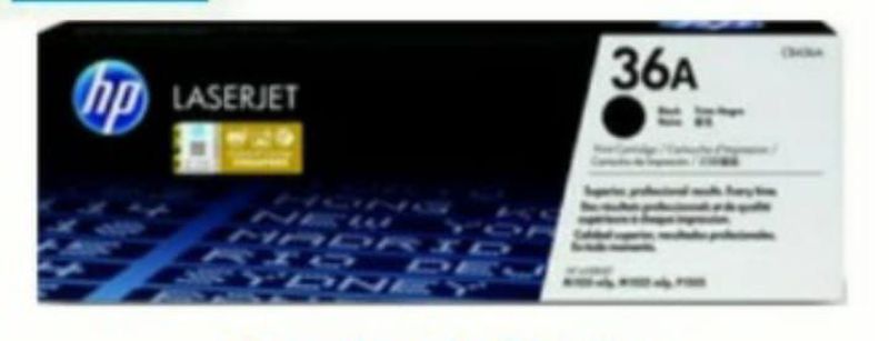 cartridge laser jet 36A black