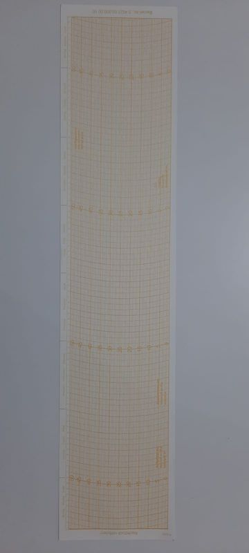 Kertas Grafik ARR (Automatic Rainfall Recorder) Mingguan Lengkung ...