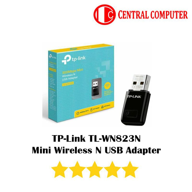 Mini Wireless & USB Adapter TP-Link TL-WN823N 300Mbps
