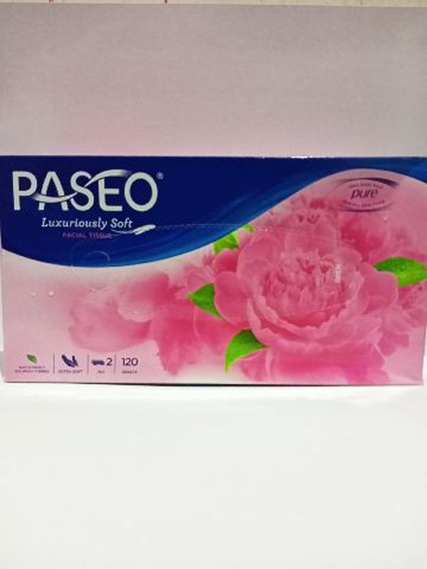 Tissue kotak PASEO BOX 120 SHEETS