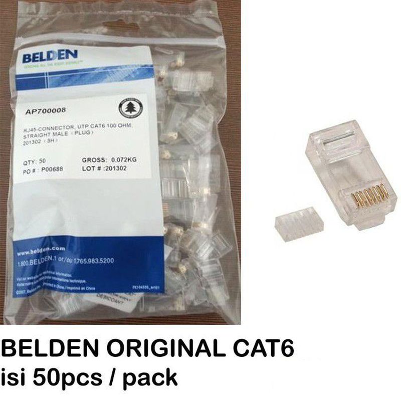 KONEKTOR RJ45 CAT6