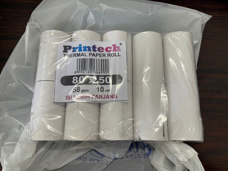 TERMAL PAPER ROL 80X50