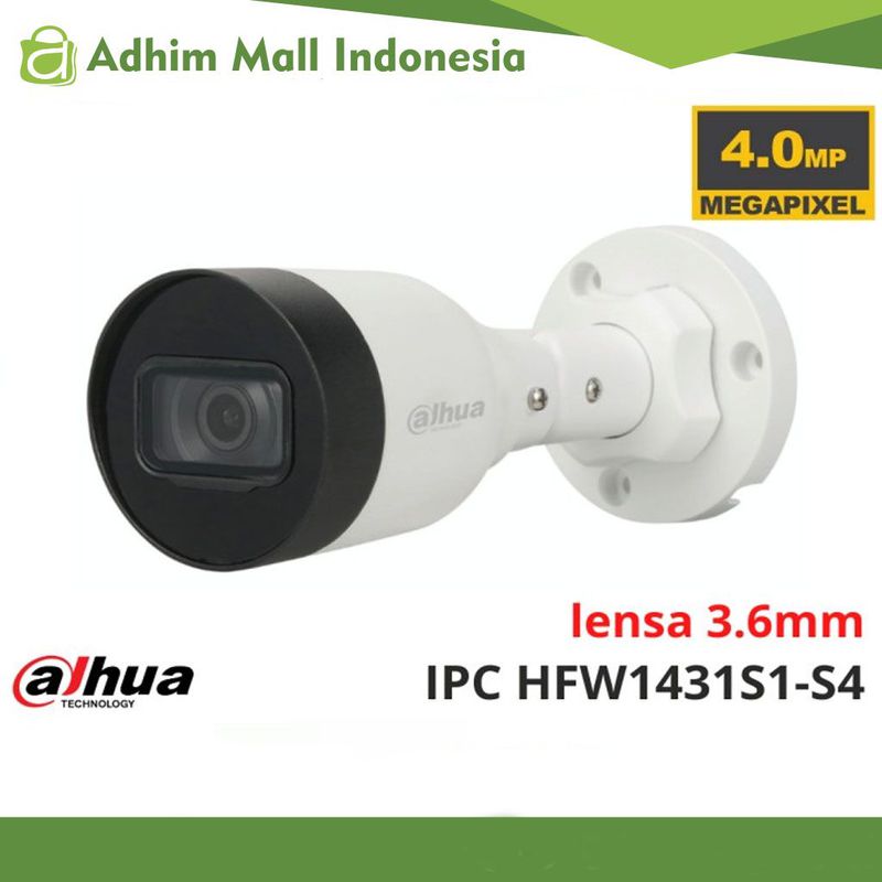 IP Camera CCTV Dahua DH-IPC-HFW1431S1-A-S4