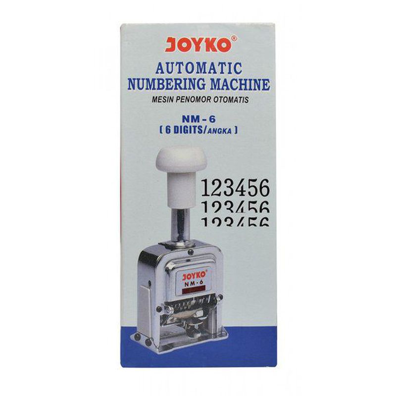 STEMPEL NUMERATOR 6 DIGIT
