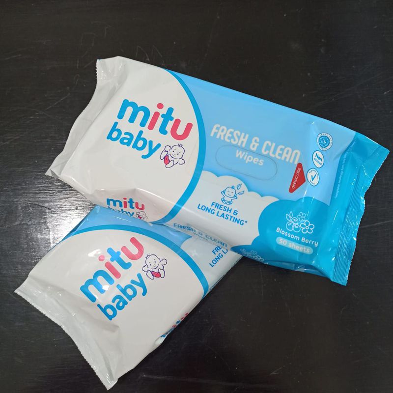 TISU BASAH MITU BABY 50 SHEET