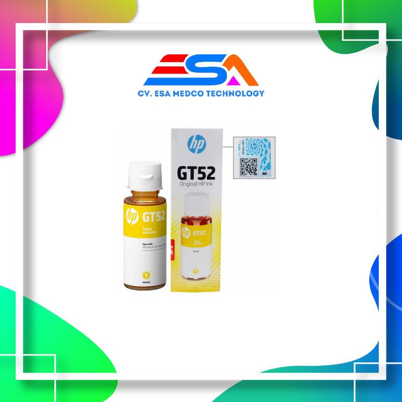 TINTA HP GT52 YELLOW