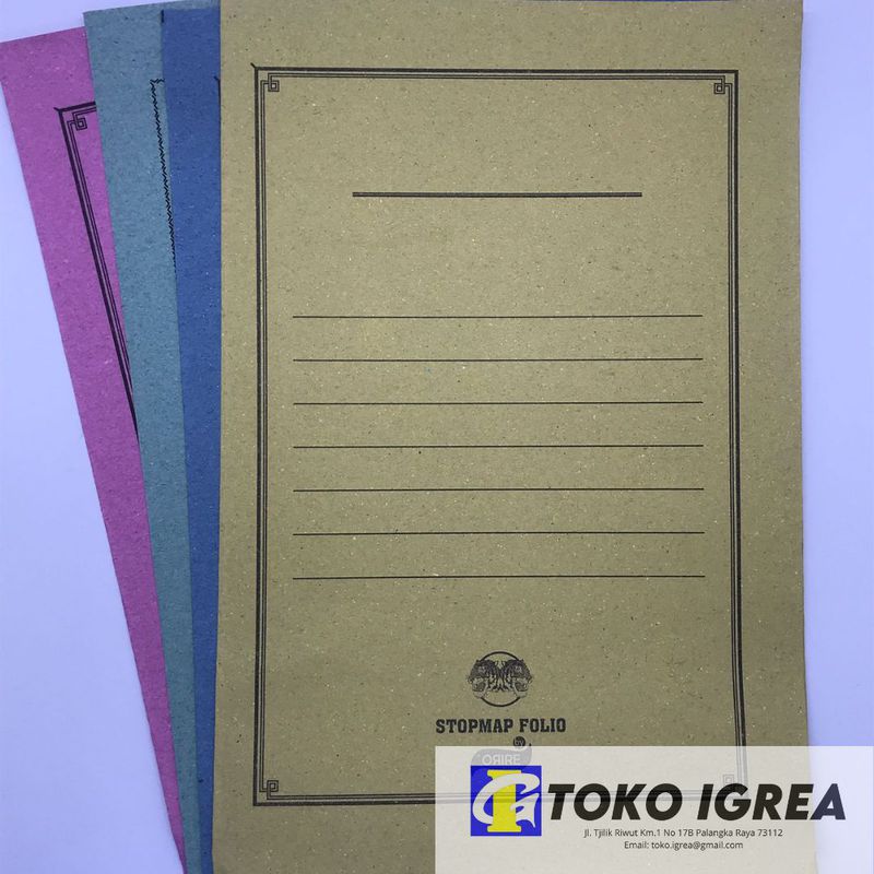 Stopmap Folio - Merah