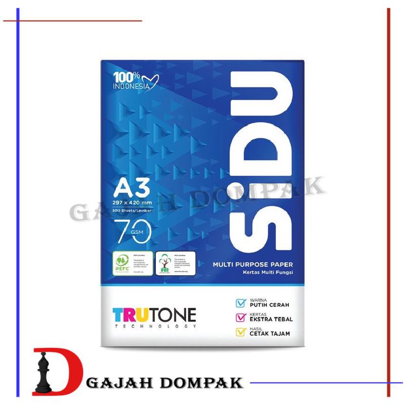 KERTAS HVS A3 70gr