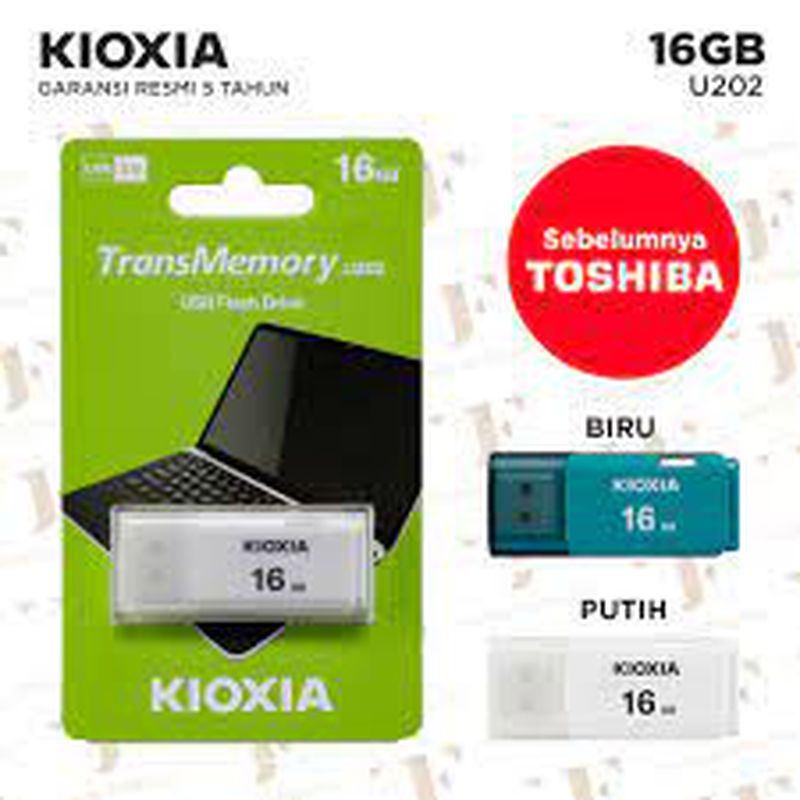 Flash Disk 16 GB Merk KIOXIA