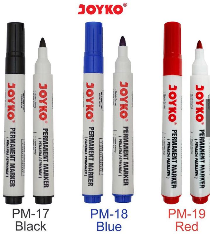 Permanent Marker Spidol Permanen cemi permanen - Merah