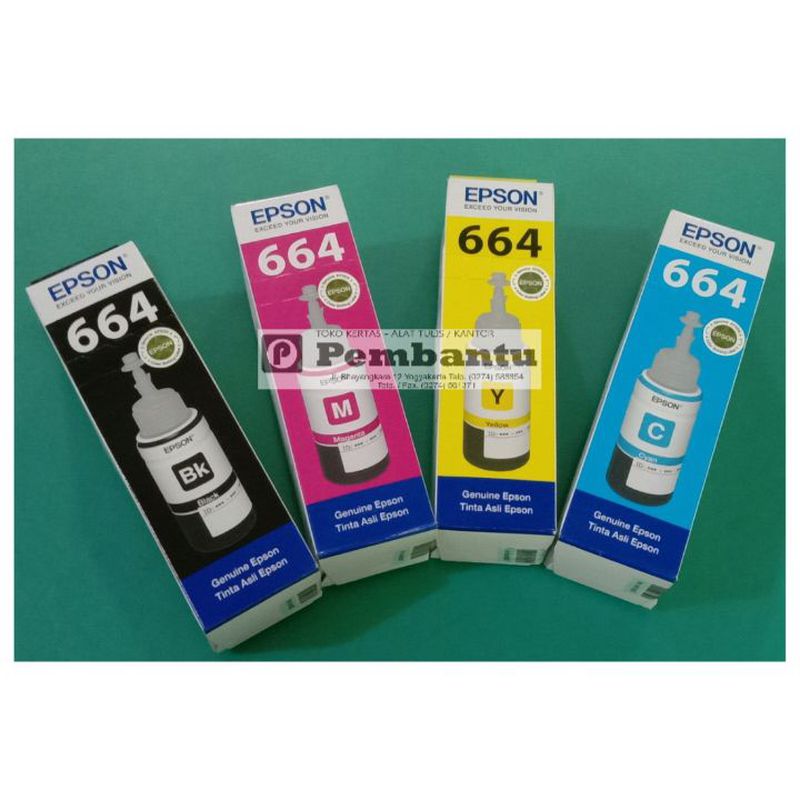 TINTA EPSON 664 - Biru