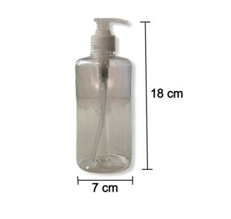 botol pump sabun/shampo 500 ml