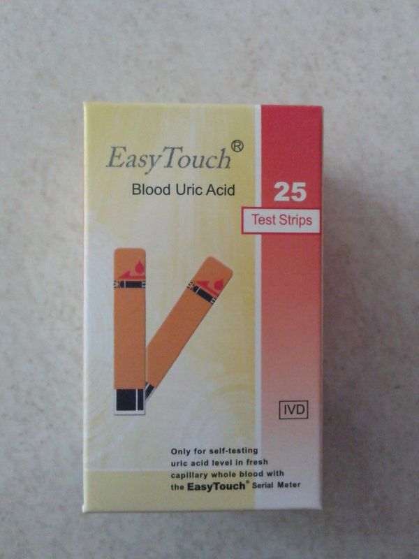 Blood Uric Acid Test @25test EasyTouch