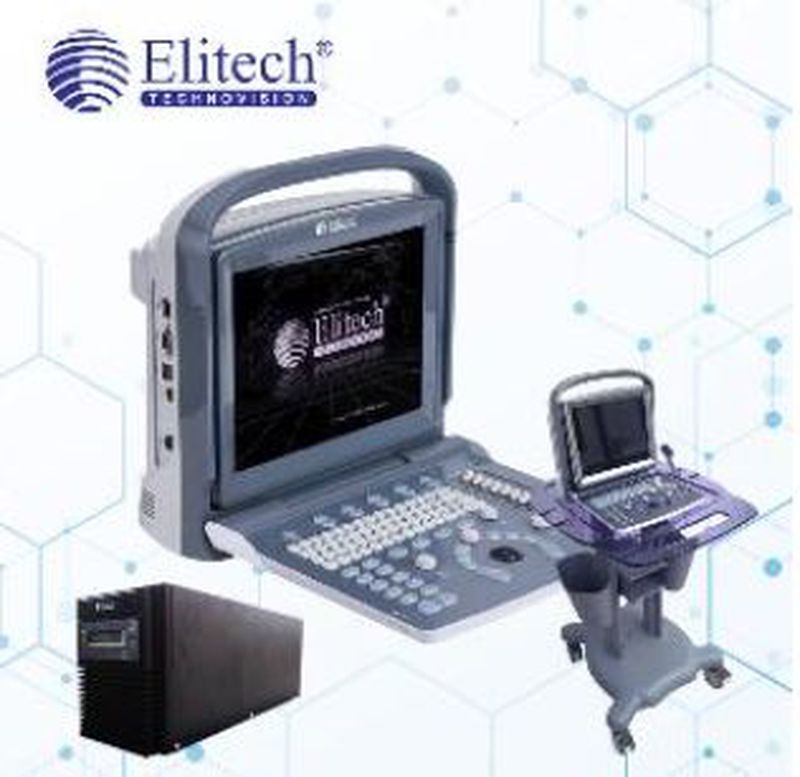 ELITECH - INDONESIA DIGITAL USG MONITOR PRA-ONE + TROLLEY + UPS