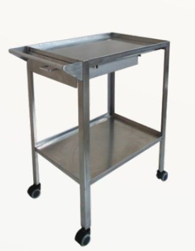 Meja Instrument S/S (Dengan Tray) / Poly 036 Poly 036-WT