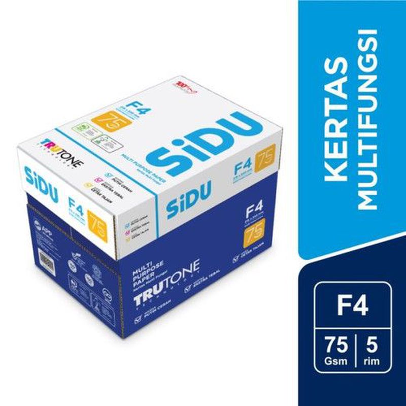 kertas f4 75gsm SIDU BOX