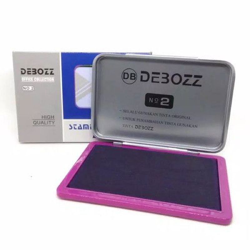 Bantalan Bak Stempel Stamp Pad Debozz No. 2