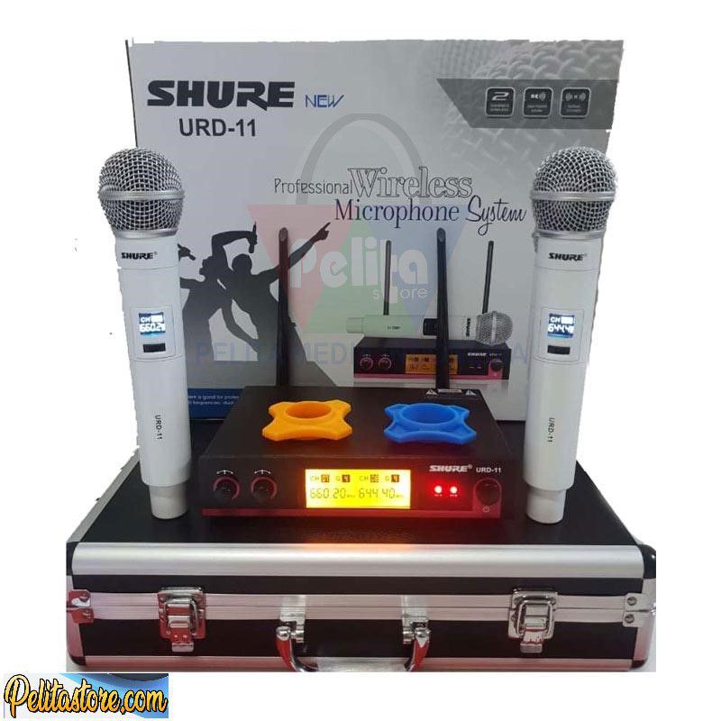 Mic Wireless Shure URD 11 + Koper