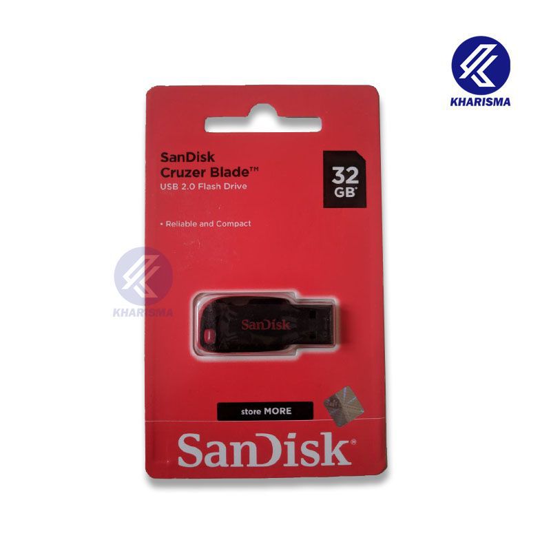 Flashdisk Sandisk 32GB Cruzer Blade / Original