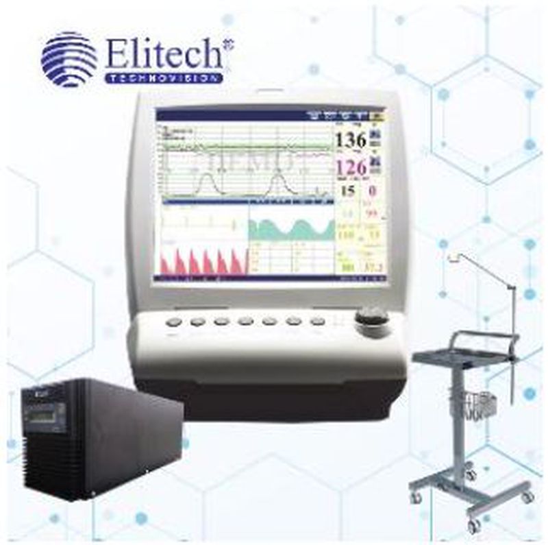 ELITECH - INDONESIA FETAL MONITOR MATERNAL MED-02 - Trolley