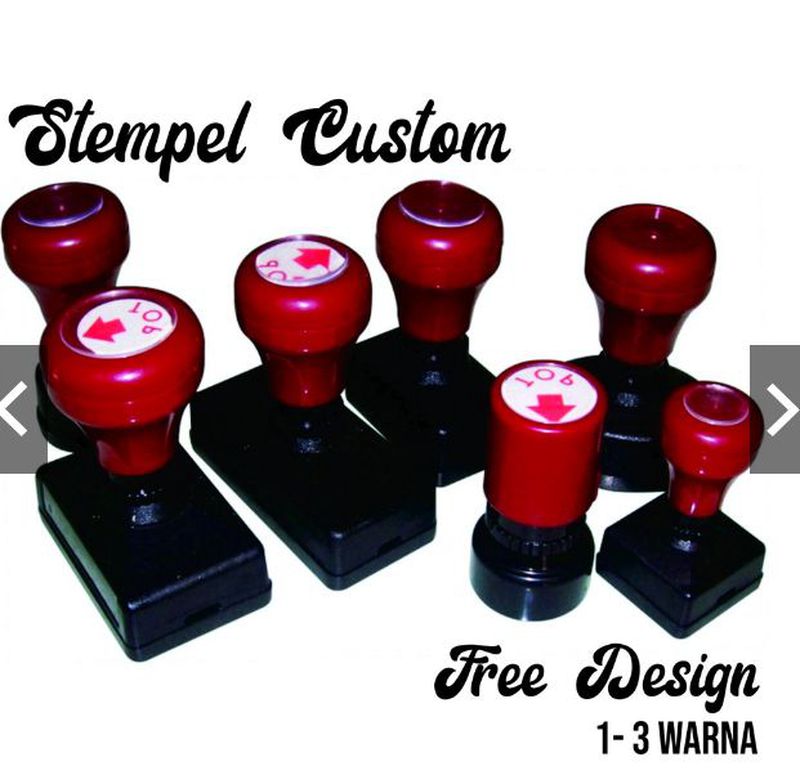 Stempel Otomatis Design Custom Sesuai Selera