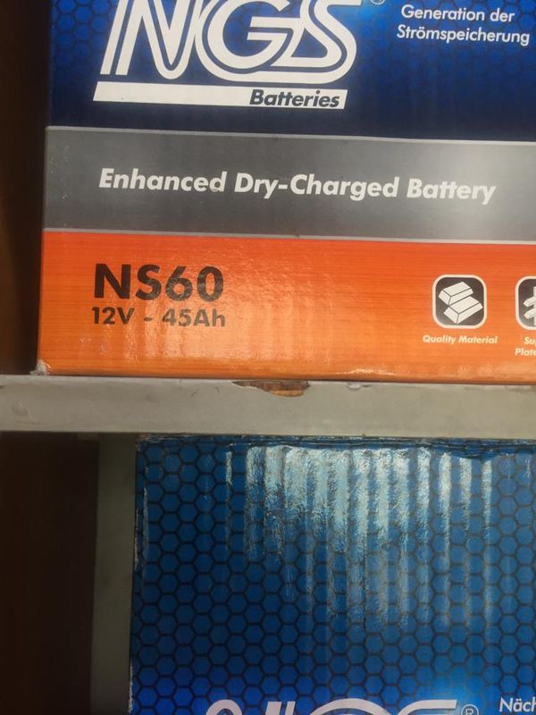 Accu NGS NS60 LS 45 AH