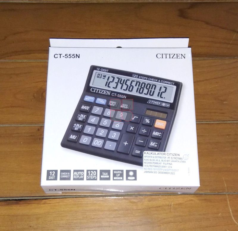 Kalkulator 12 Digit Citizen CT 555 N