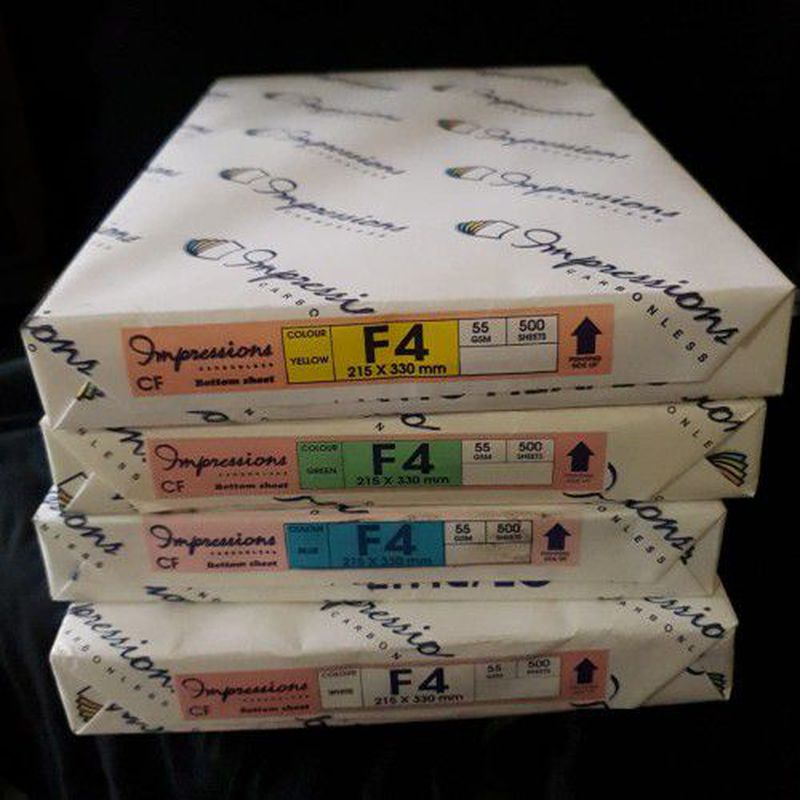 KERTAS NCR F4 NCR IMPRESSIONS