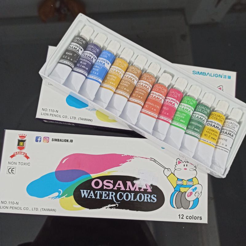 CAT AIR OSAMA NO 110-N 12 WARNA