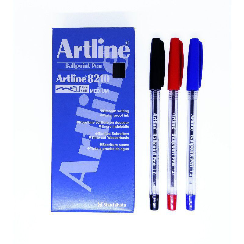 Ballpoint Artline 8210 - Biru - Pcs