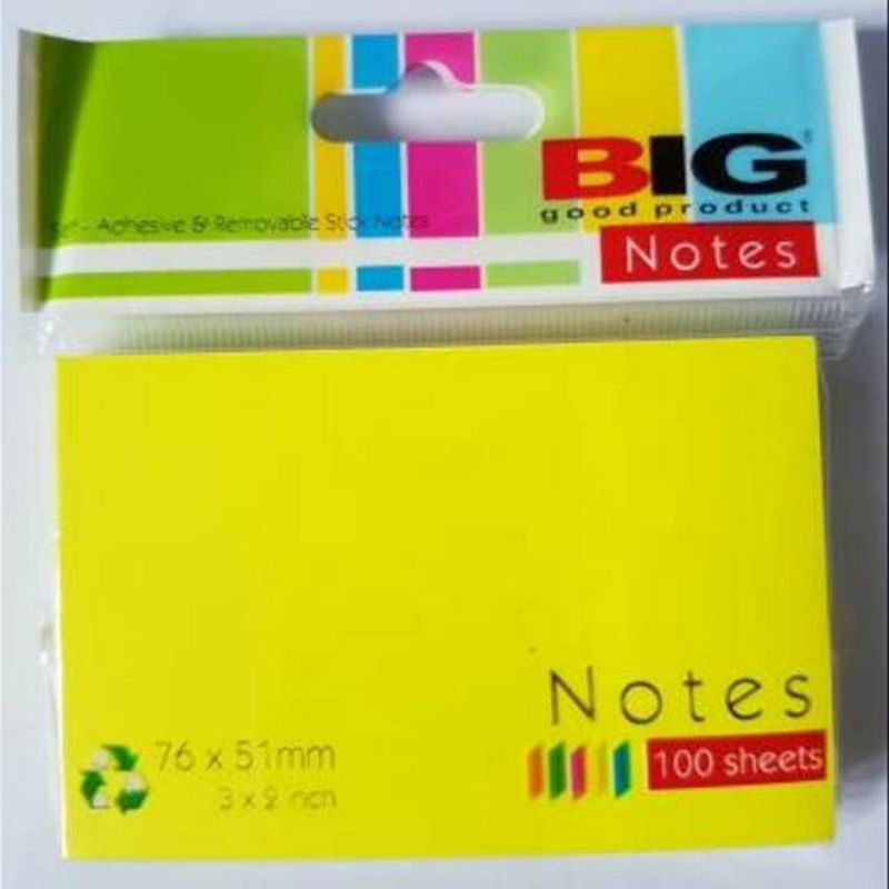 STIKY NOTE 3 X 4 INCH WARNA LAPIS