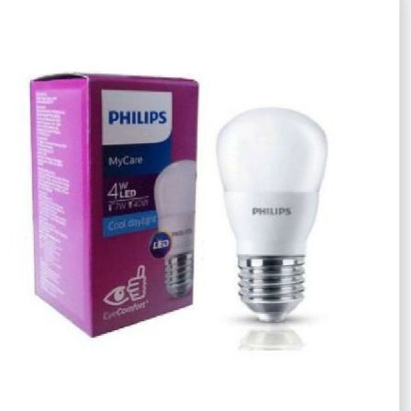 lampu LED bold philips 4w