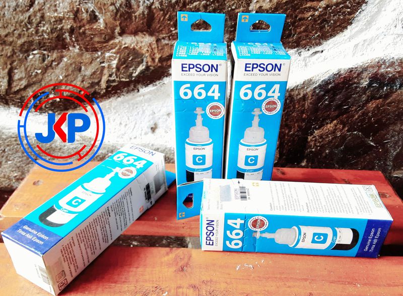 Tinta Epson tipe 664 Warna Biru