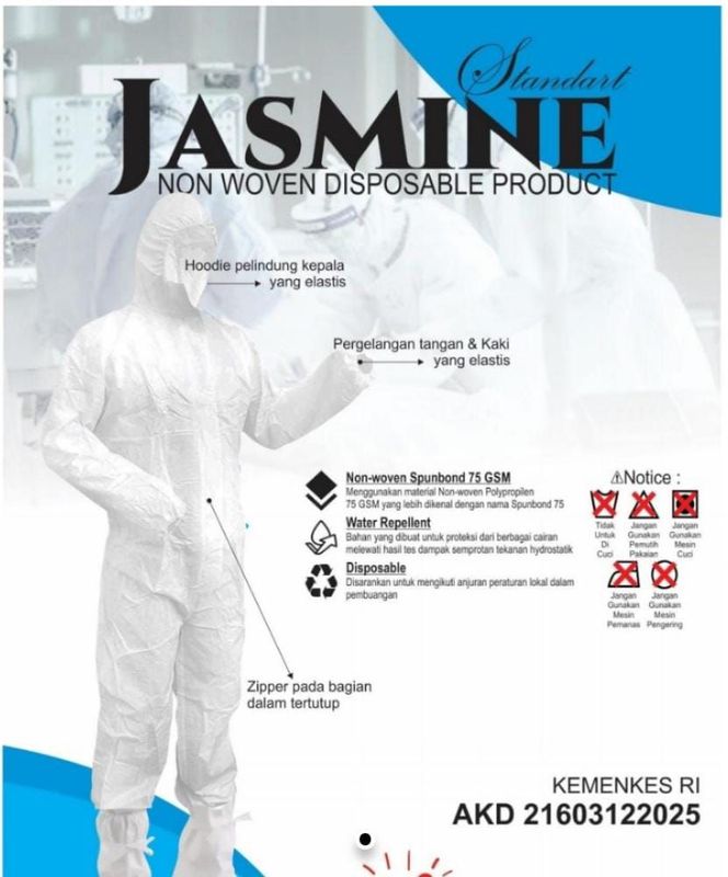 APD Standar Coverall Jasmine