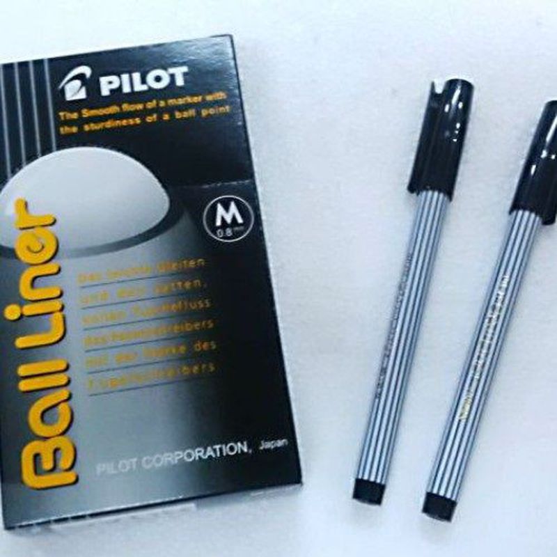 Ballpoint Pilot Balliner 0,8mm Black,Blue,Green