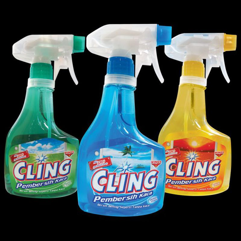 Pembersih Kaca Cling Botol