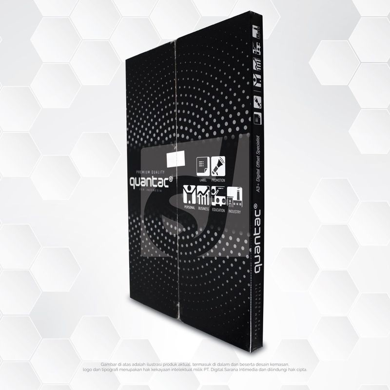 Kertas A3 Stiker Quantac Glossy