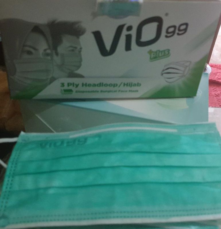 Masker Vio 99 Disopable Surgical Isi 50 EARLOP