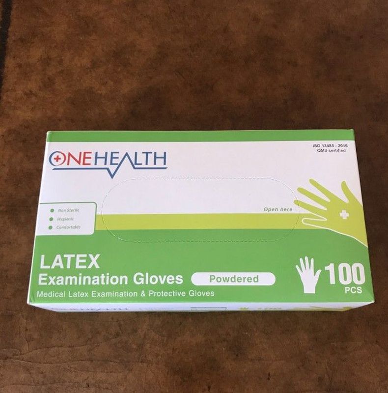 Handscoon Latek OneHealth(size,S.M,L)