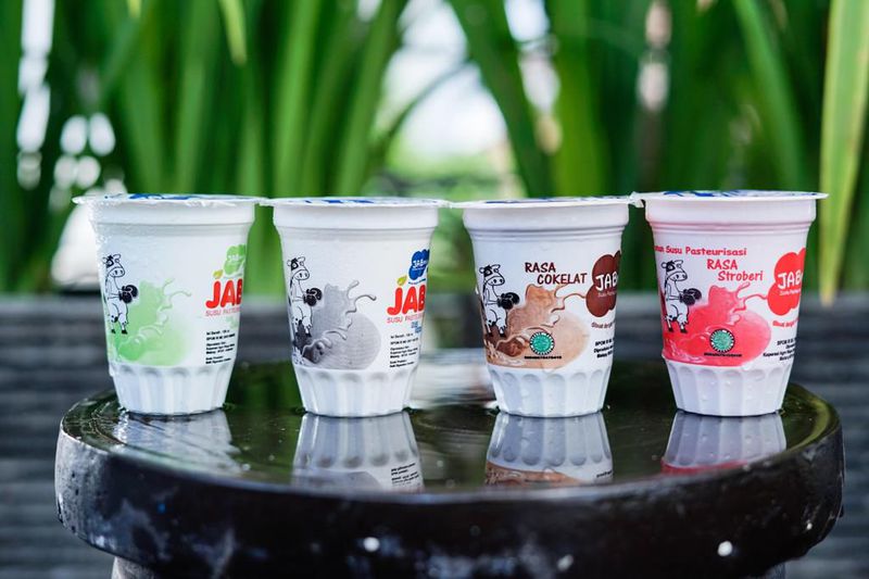 JABmilk Susu Pasteurisasi Cup 150 ml