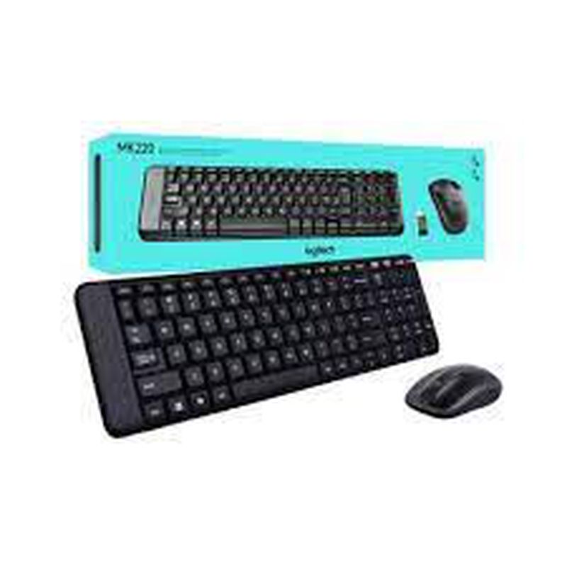 Keyboard + Mouse Logitech MK220 wireless